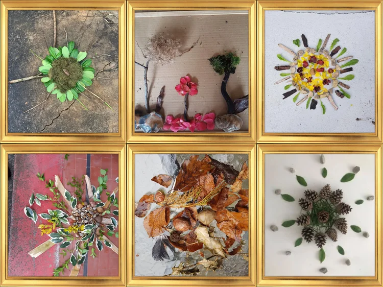 Andy Goldsworthy-inspired art — Wyken Croft Primary School