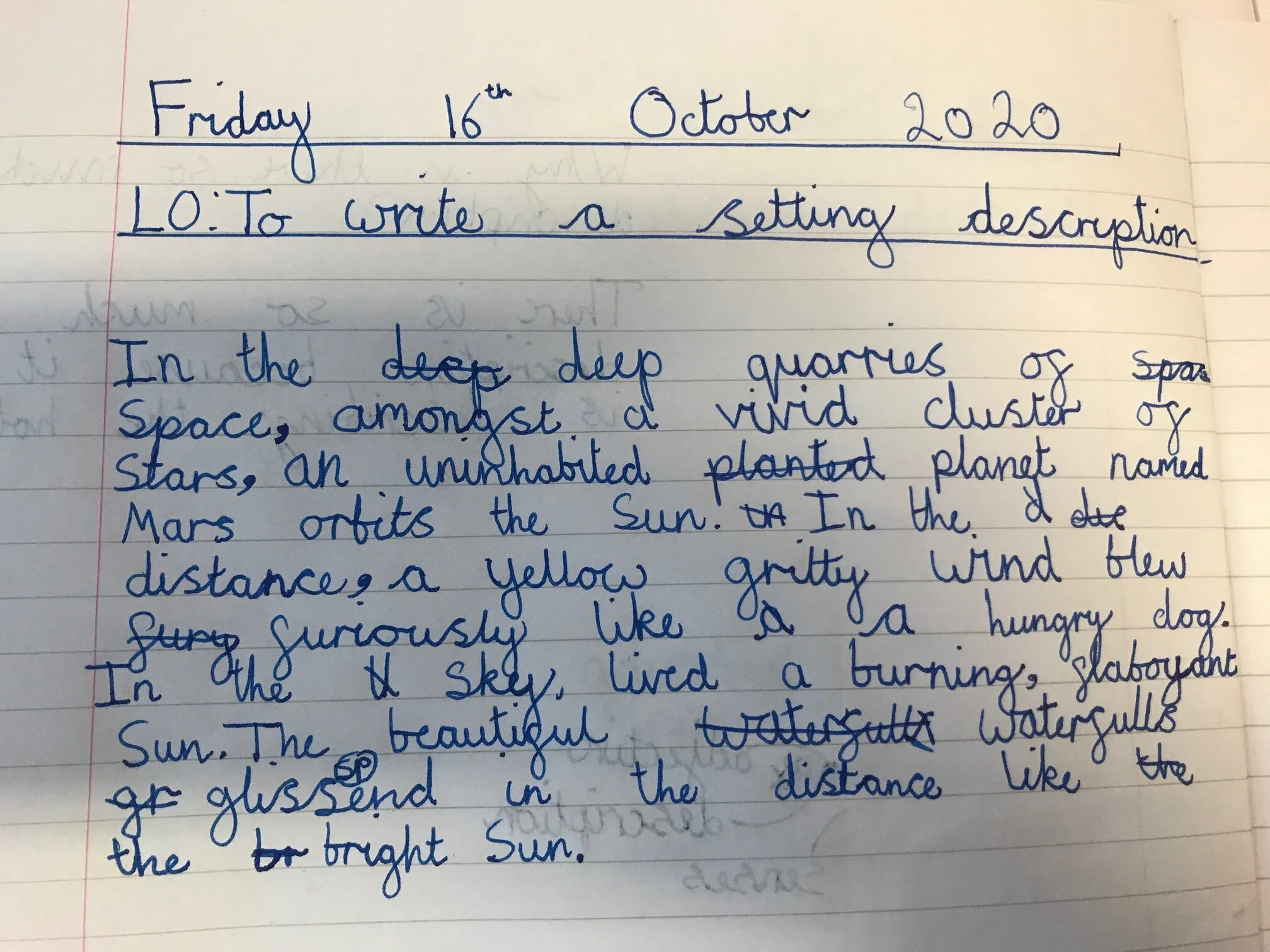 Year 5 s Descriptive Writing Wyken Croft Primary School Year 5 s Descriptive Writing Wyken Croft Primary School