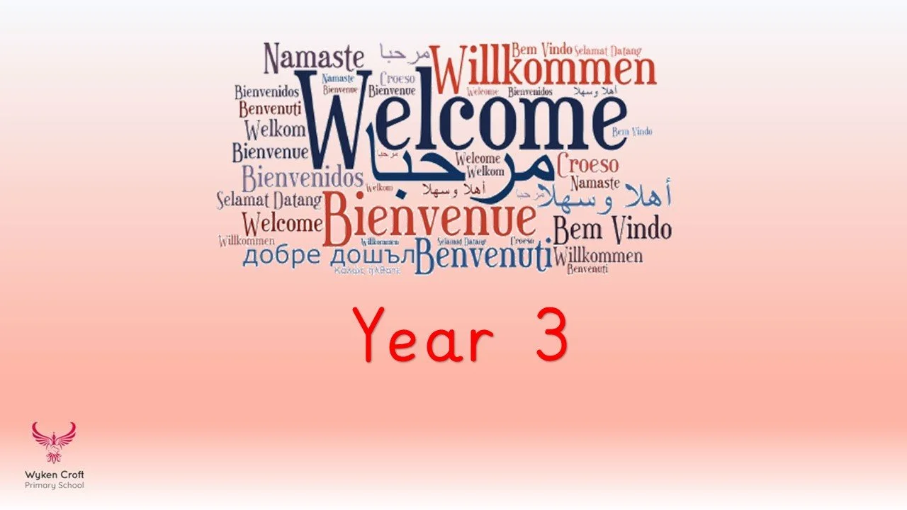 Year Group - Year 3 — Wyken Croft Primary School