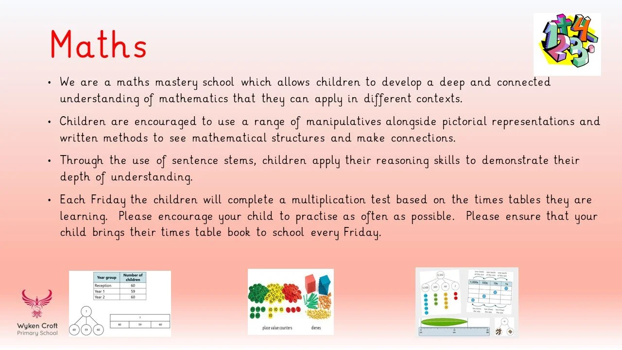 Year Group - Year 3 — Wyken Croft Primary School