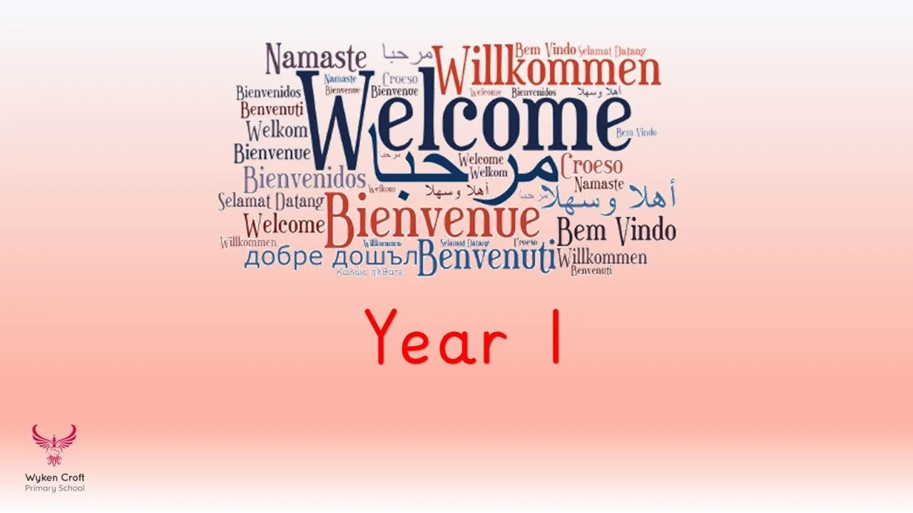 Year Group - Year 1 — Wyken Croft Primary School