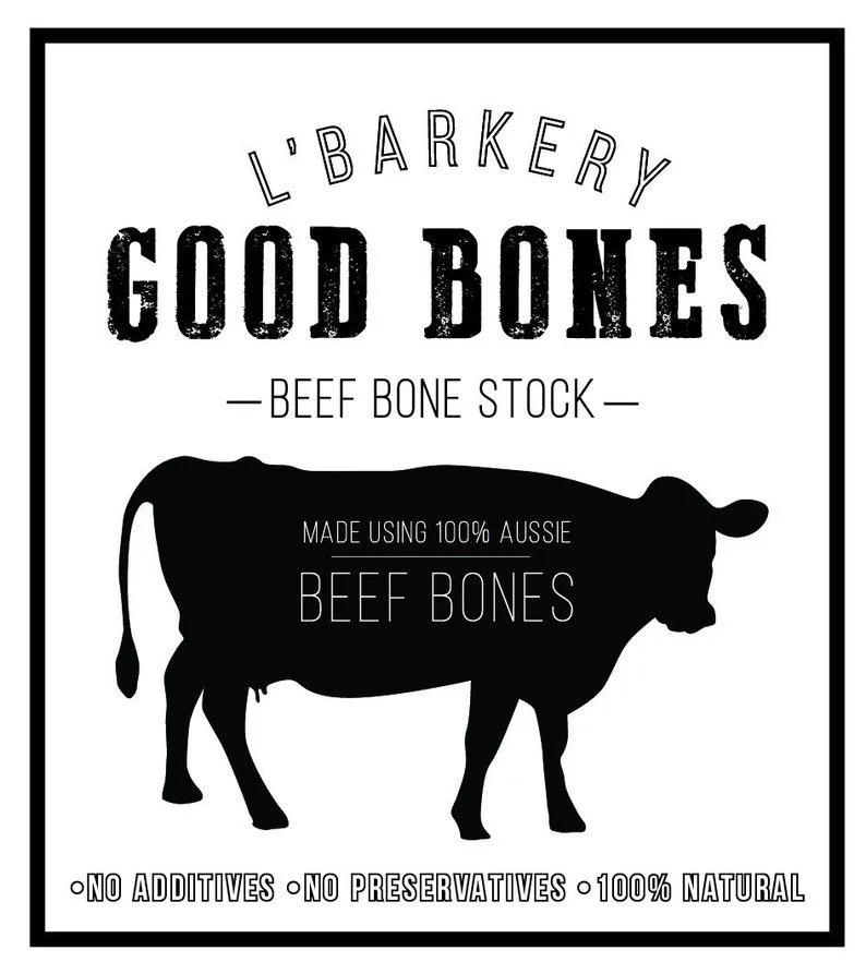 L'Barkery GOOD BONES Beef Bone Stock — Crazy Critterz Toy Box