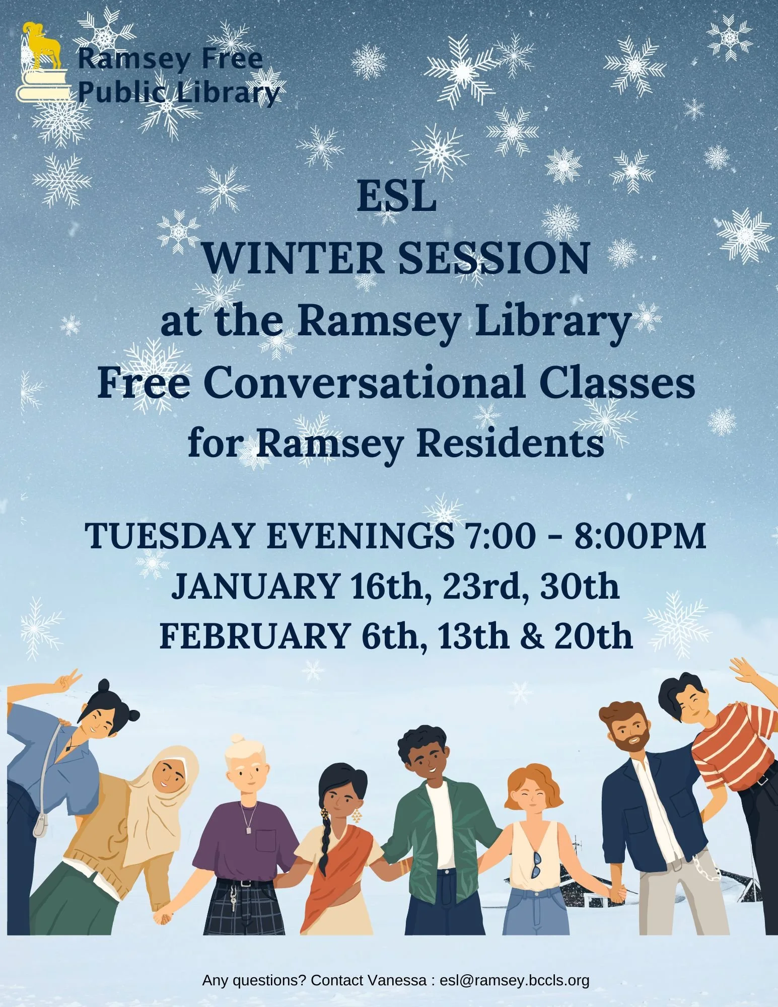 ESL Classes and Tutoring — Ramsey Free Public Library | Events for Kids ...