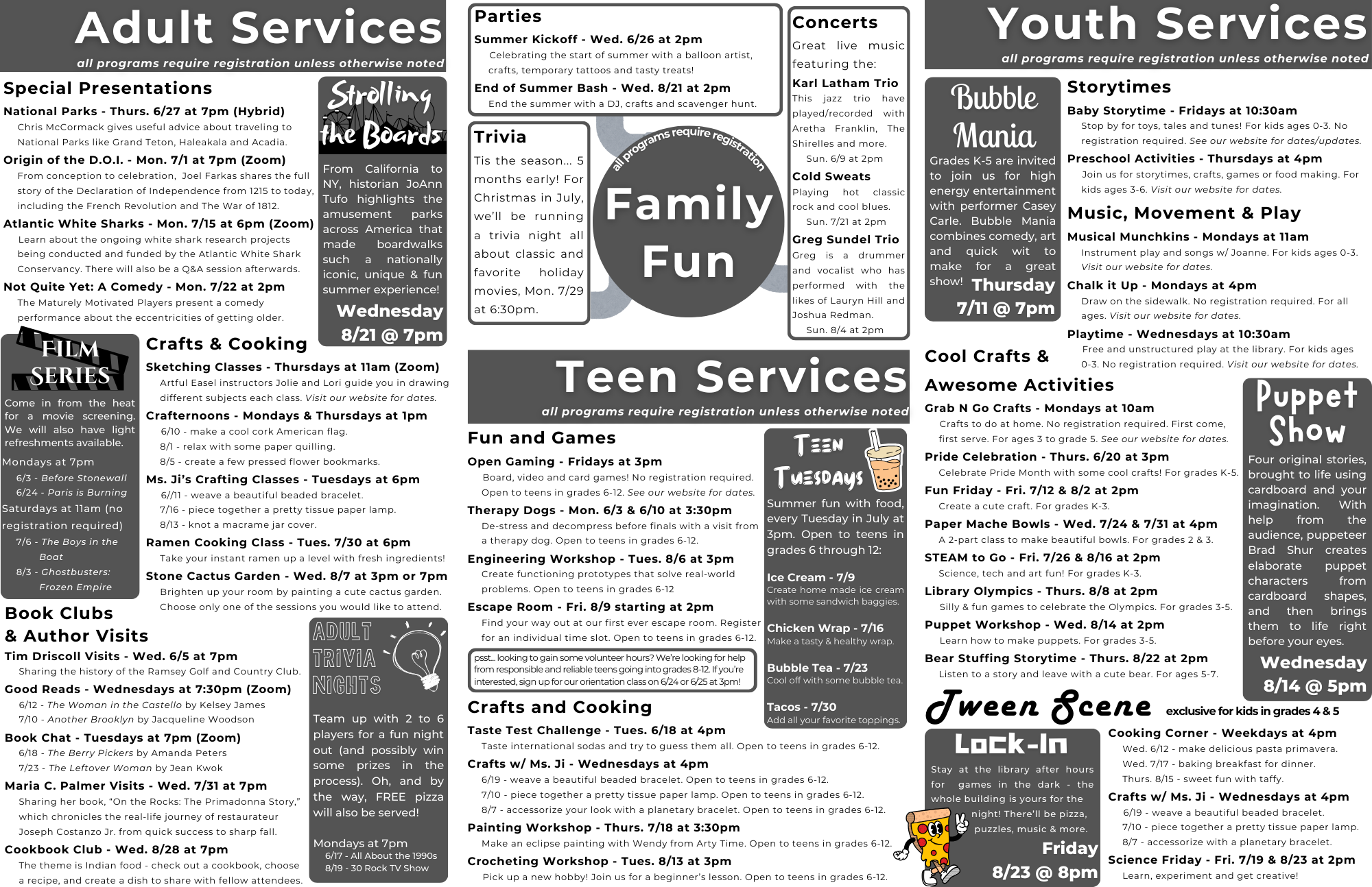 Friends of Ramsey Library FORL — Ramsey Free Public Library | Events ...