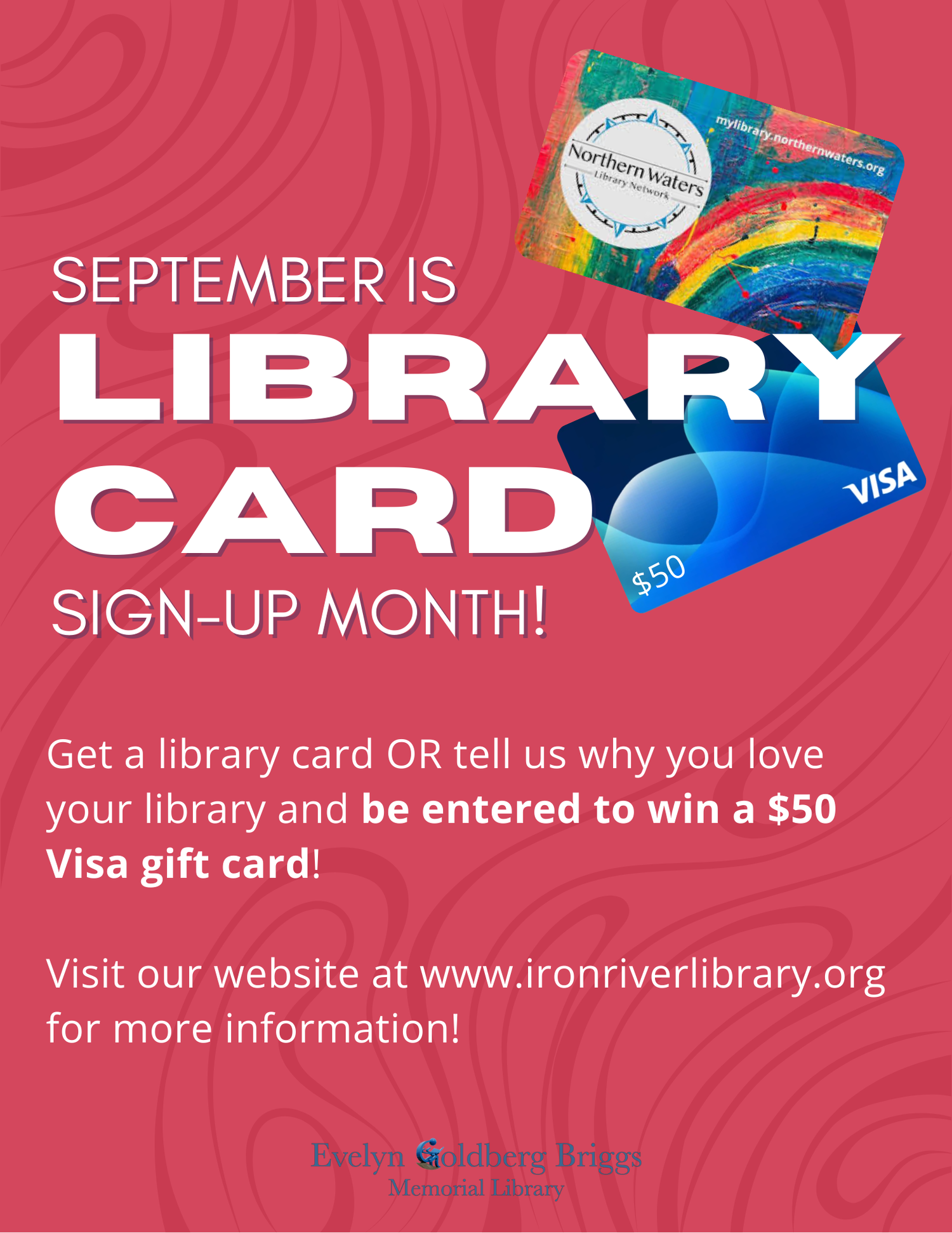 September is Library Card Sign-Up Month — Evelyn Goldberg Briggs ...