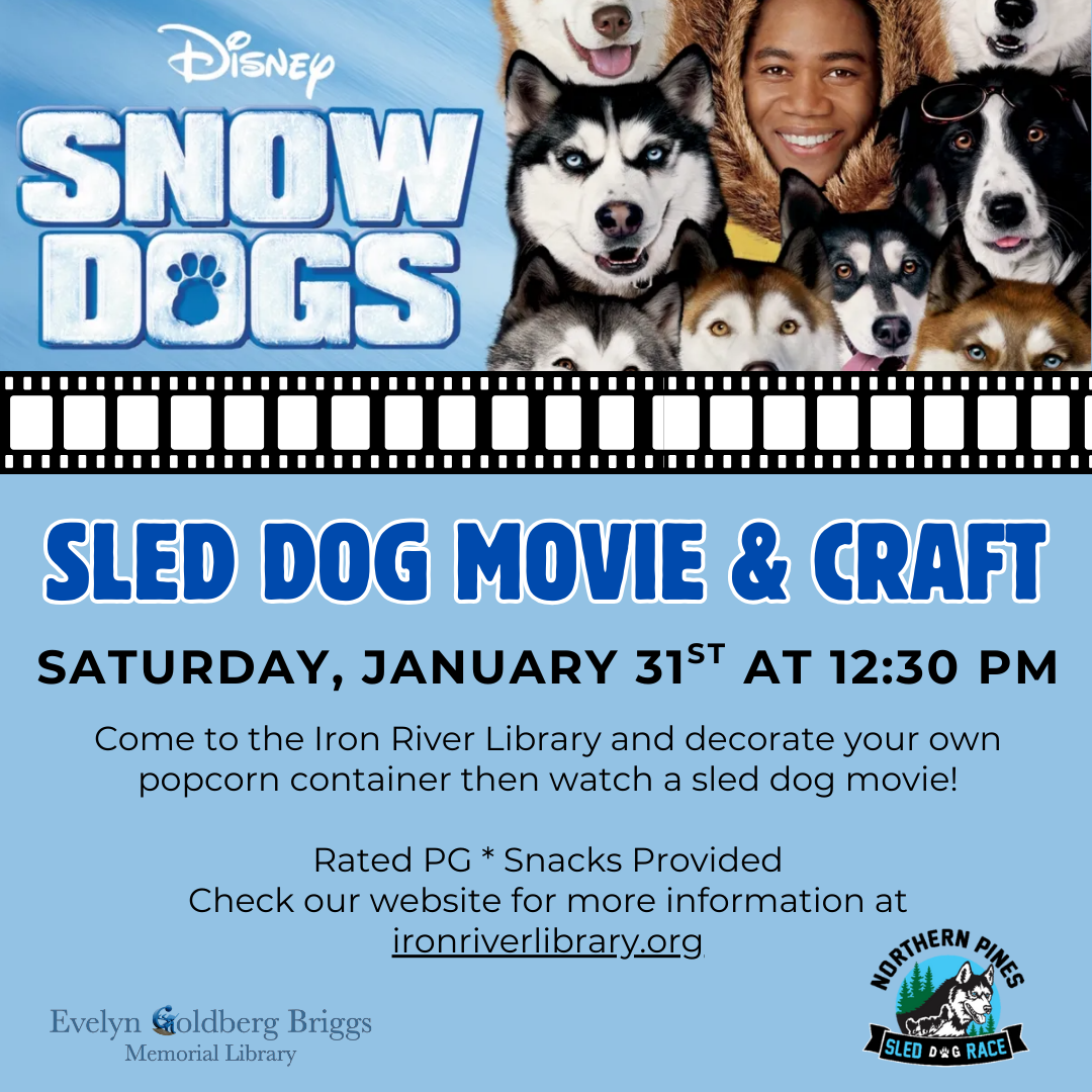 Sled Dog Movie & Popcorn Bucket Craft! — Evelyn Goldberg Briggs ...