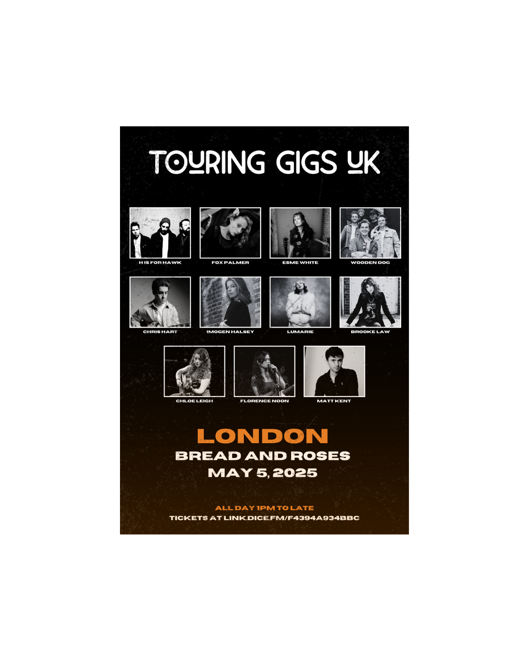 Menu — Bread and Roses