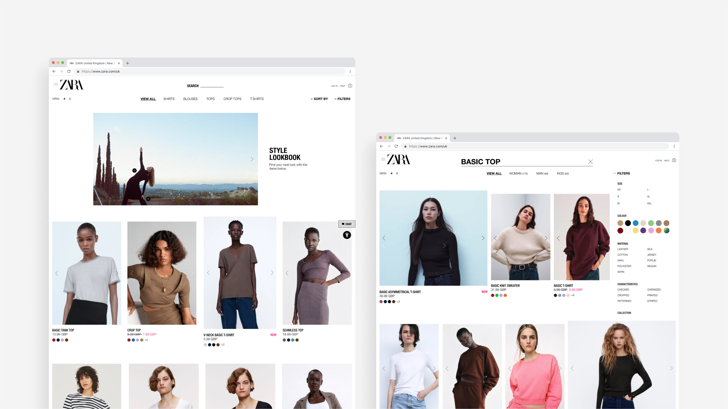 Zara Website Redesign Shivani Nallainathan Zara Website Redesign Shivani Nallainathan
