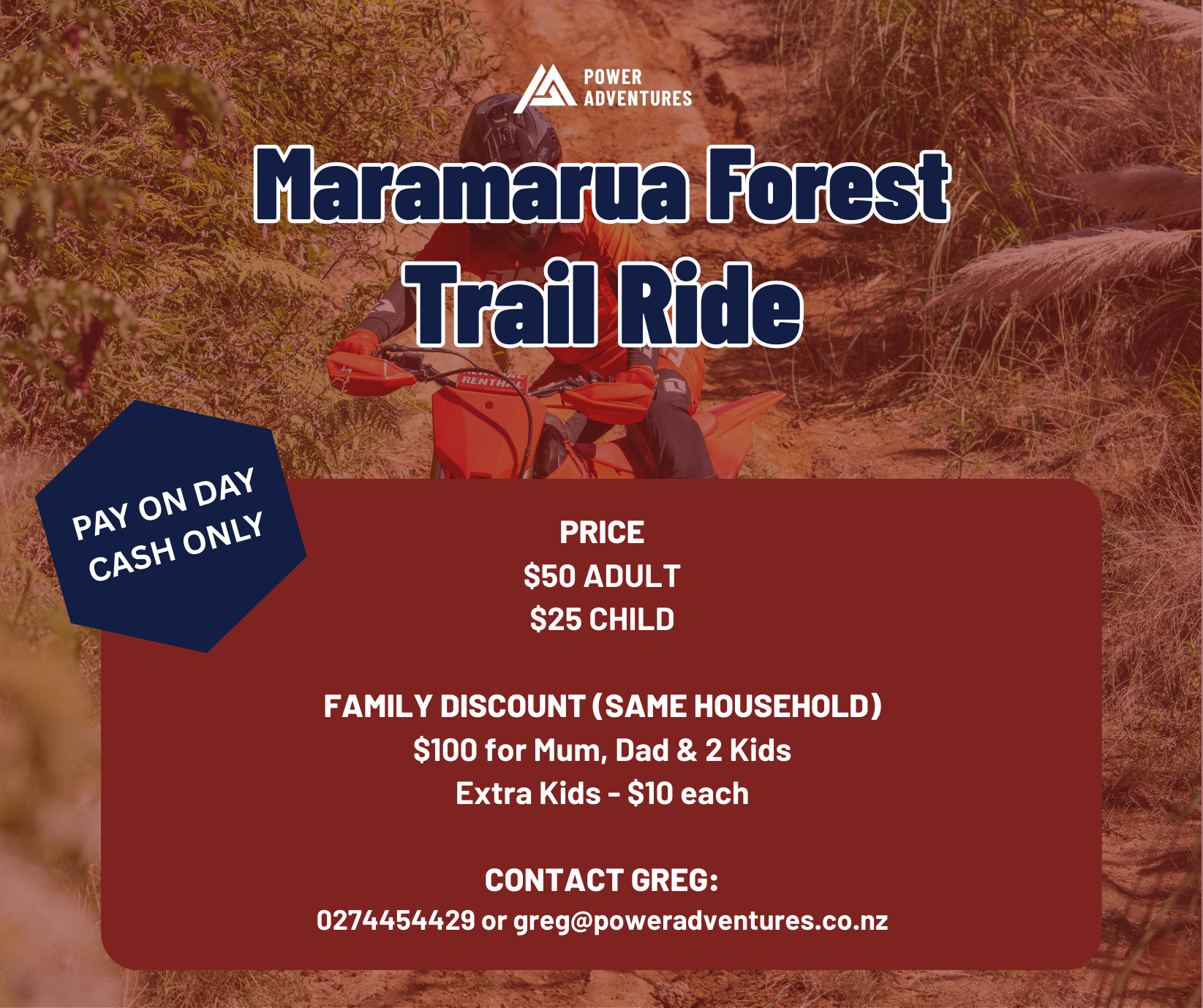TRAIL RIDE: MARAMARUA IS BACK ON THIS SUMMER — thedirt.co.nz