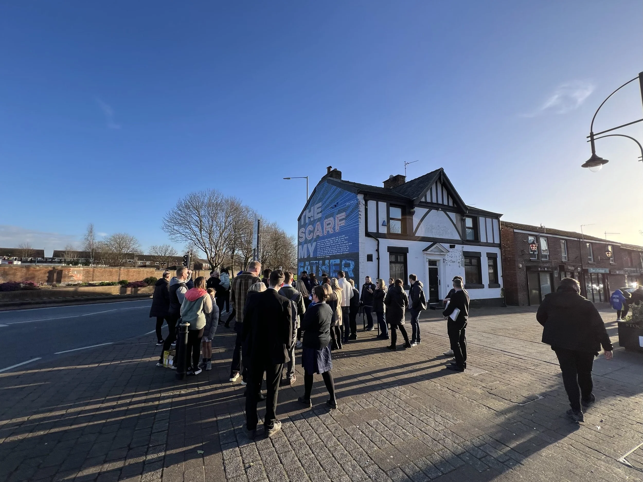 Transformative Mural Project: Celebrating Stockport's Football Heritage ...