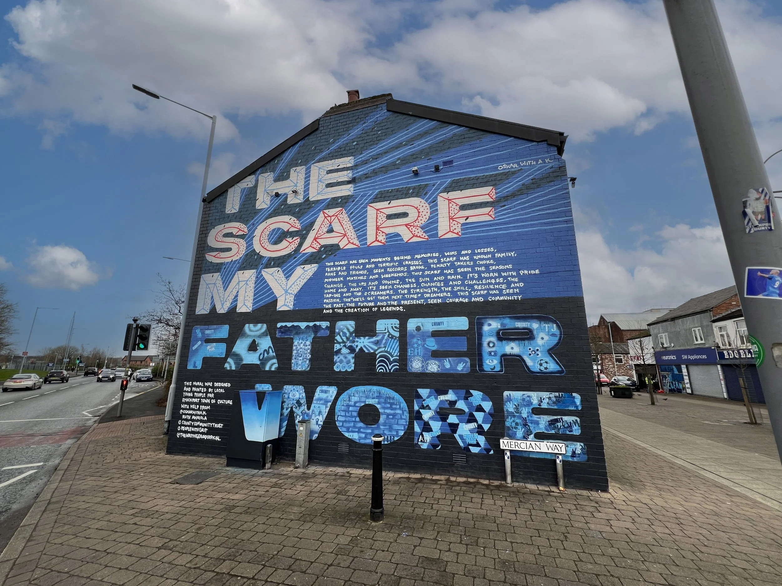 Transformative Mural Project: Celebrating Stockport's Football Heritage ...