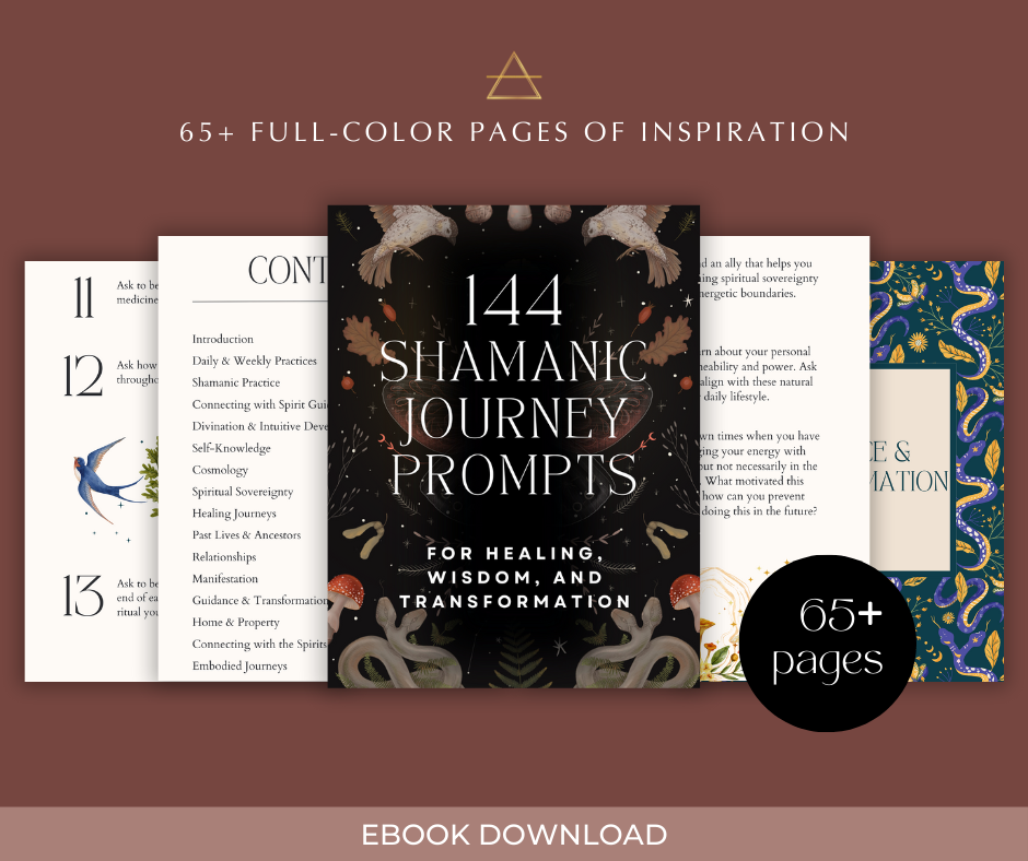 The Shamanic Wisdom Bundle | Unlock Sacred Wisdom Today — Alchemessence™