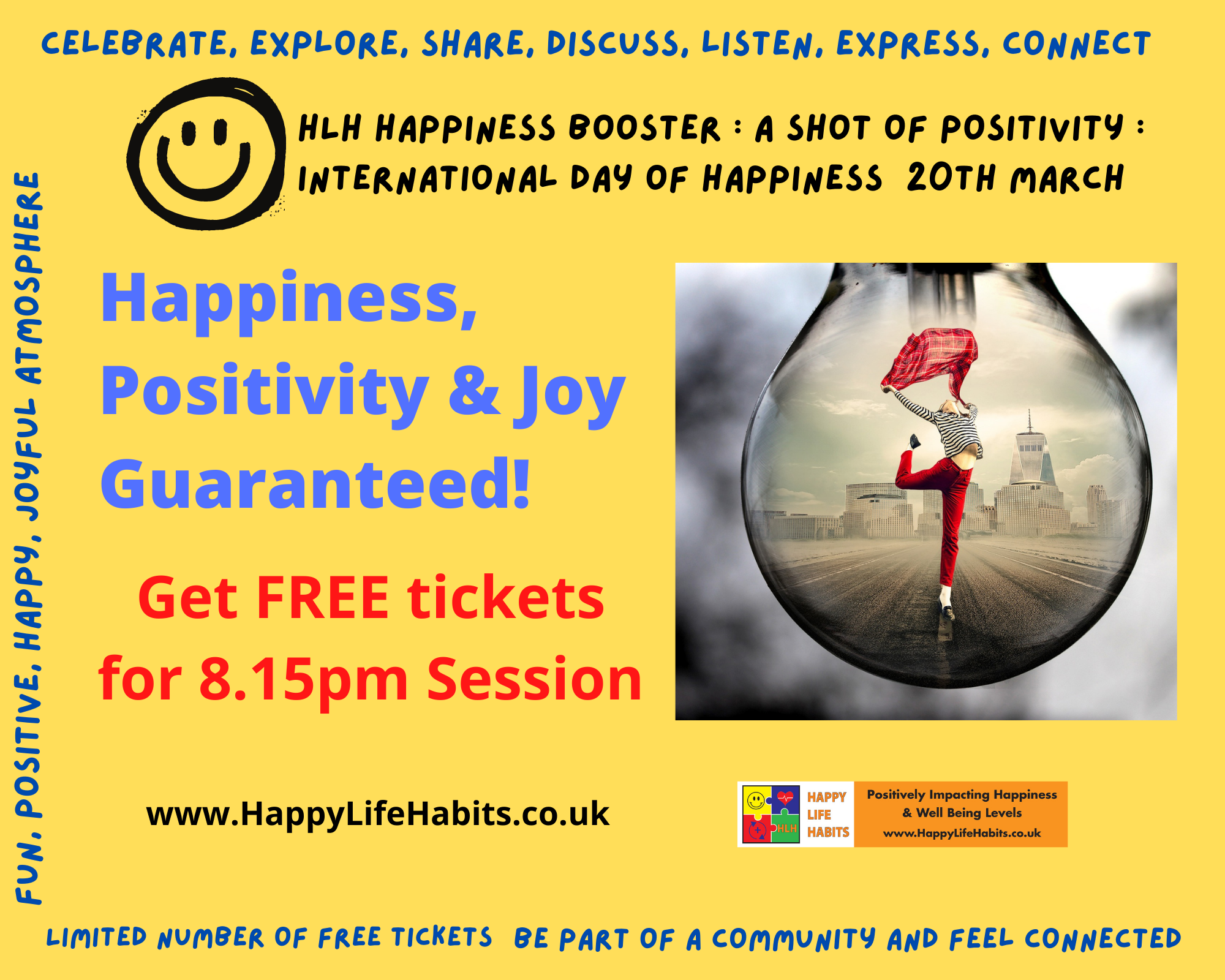 Happiness Booster : A Shot of Positivity : International Day of ...