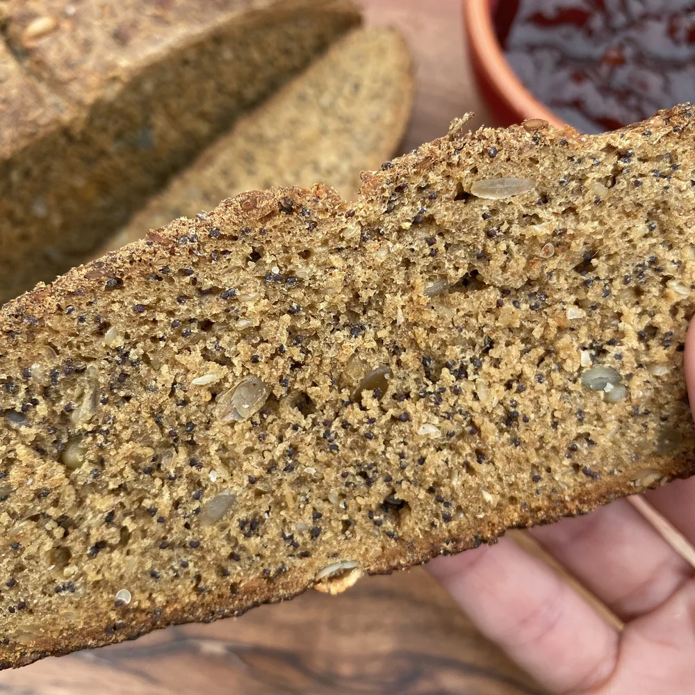 Seeded Rye Bread — Love Vegan