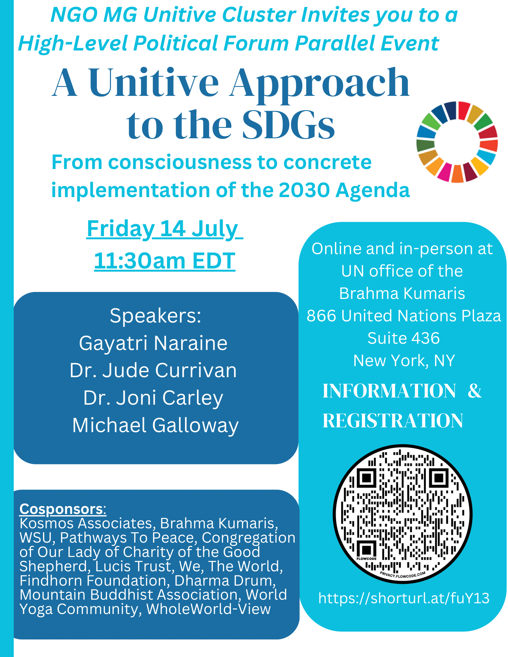 United Nations Event - 14 July — WholeWorld View