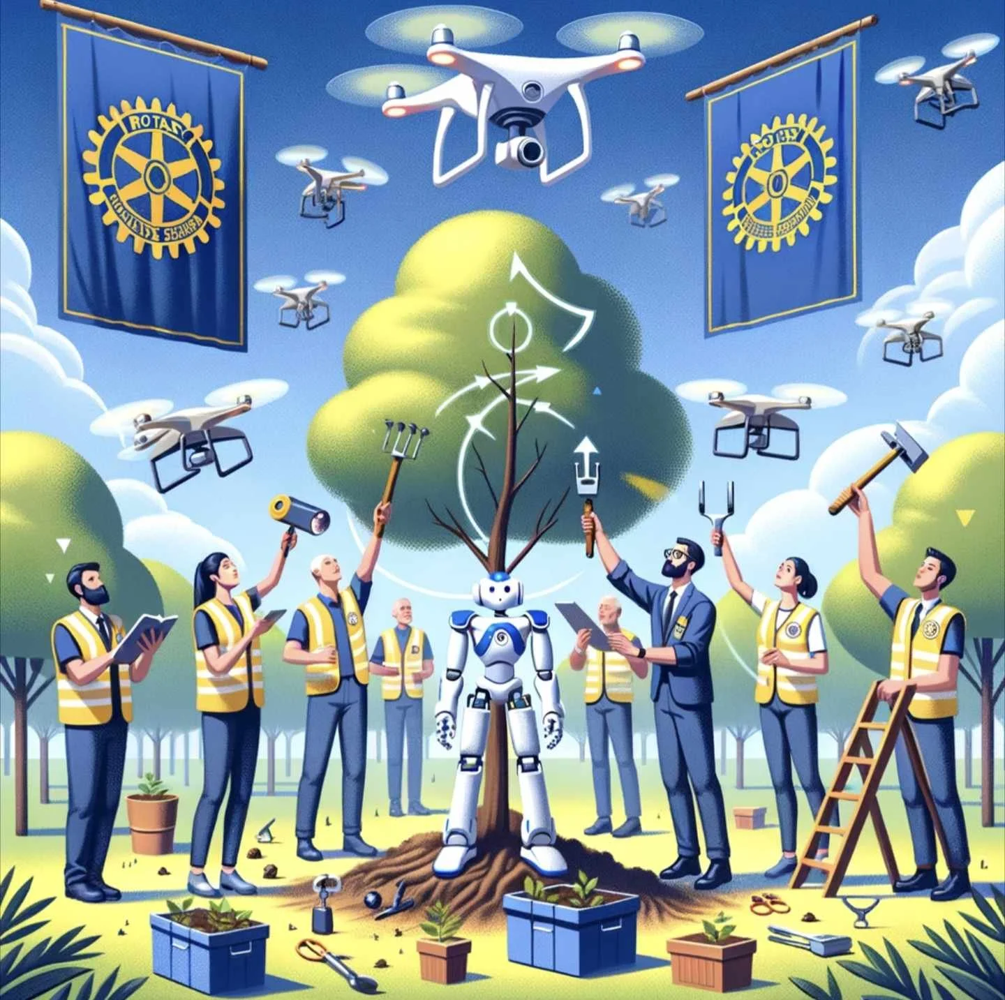 The future of Rotary in an AI world! — Evan Burrell