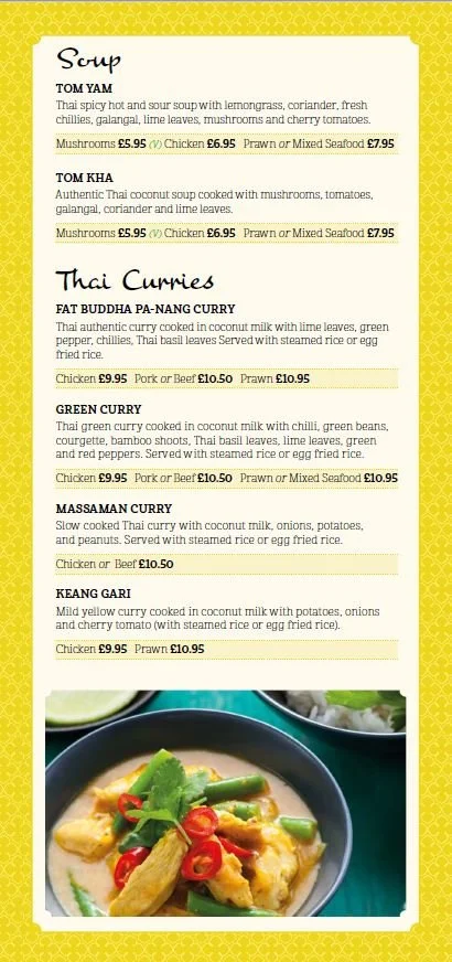 Lunch Menu — The Churchill arms