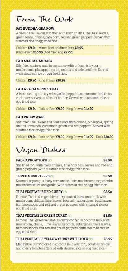 Lunch Menu — The Churchill arms