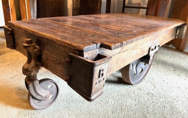Railroad Cart Coffee Tables — Gypsy Farmhouse