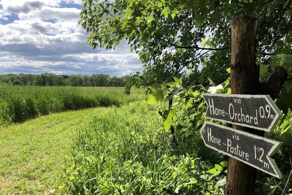 Walk, Run, or Bike the Farm Trails — Greig Farm
