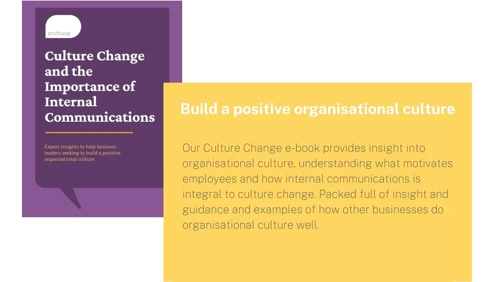 Download Your Free Culture Change E-Book — Enthuse Comms