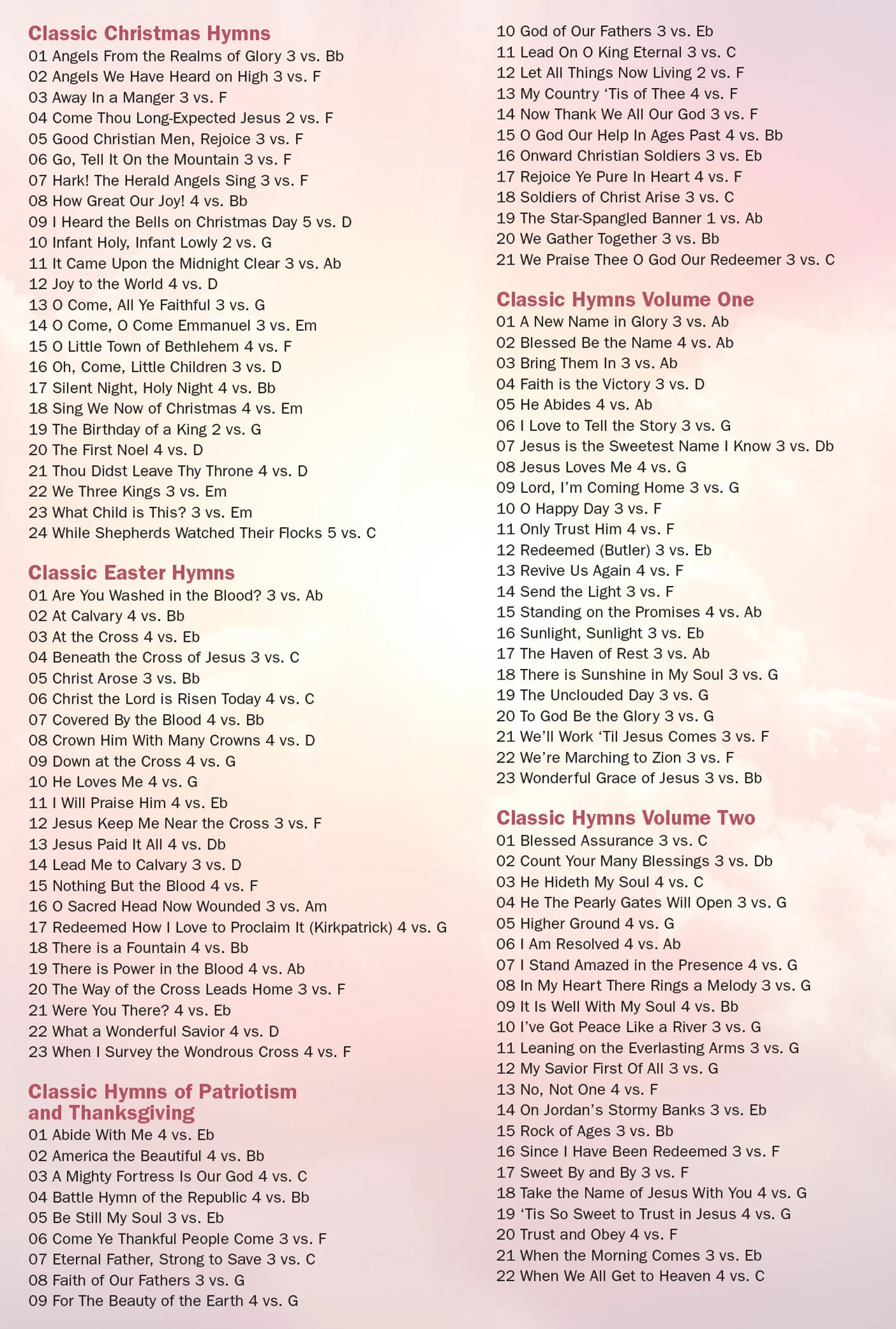 Christmas Hymns/CDs/Downloads/Flash Drive — Worship Service Resources