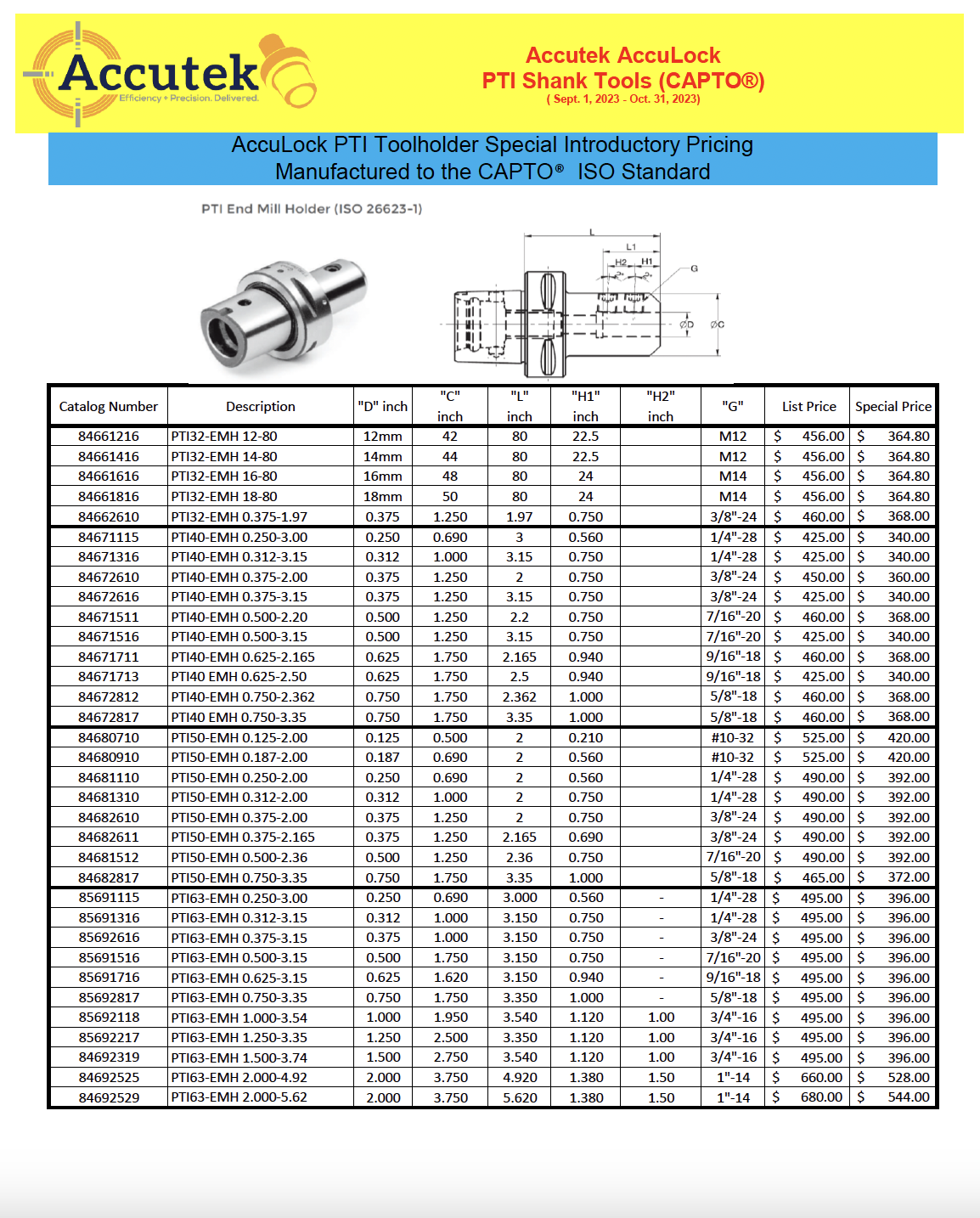 Current Promos — Dynamic Tooling Solutions