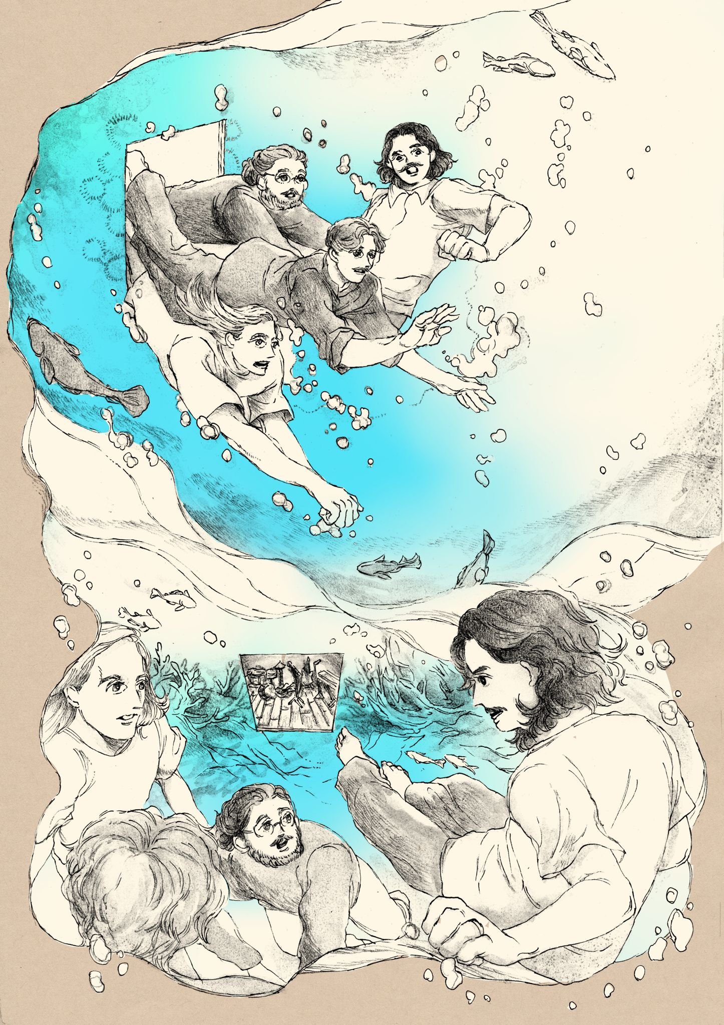 Cartoon - Things We Have In Common - by Teira Nosakana! — Efterklang