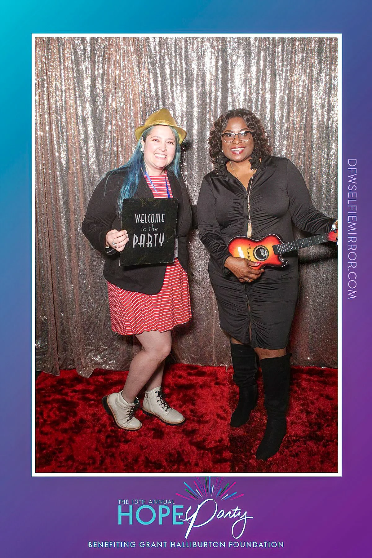 The Hope Party | Photo Booth — Grant Halliburton Foundation