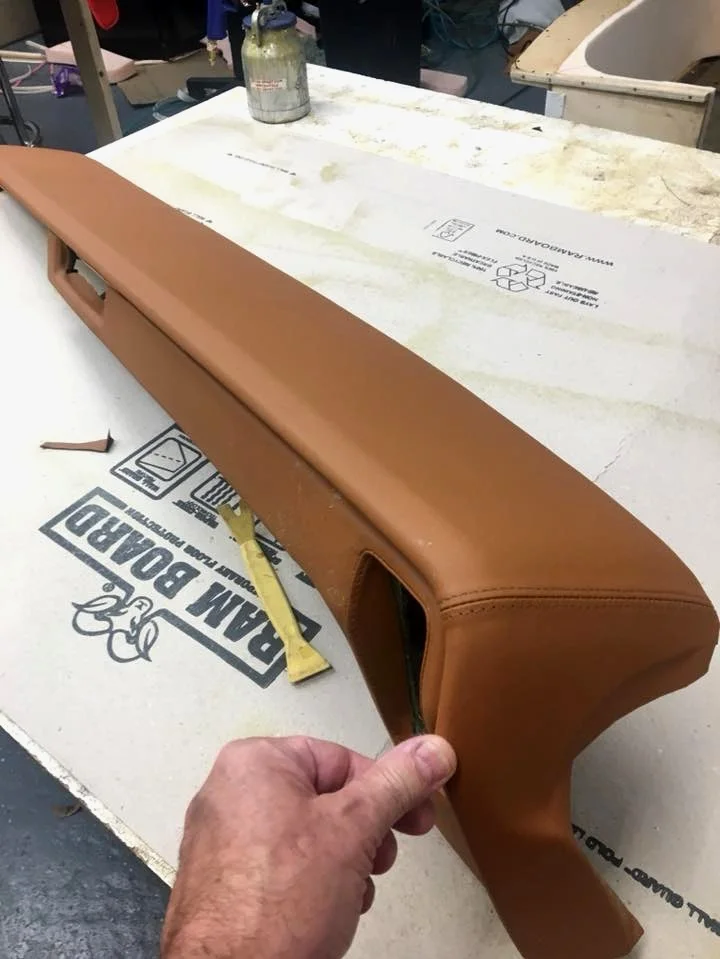 Custom Dash Wrapping — NW Crafted Interiors