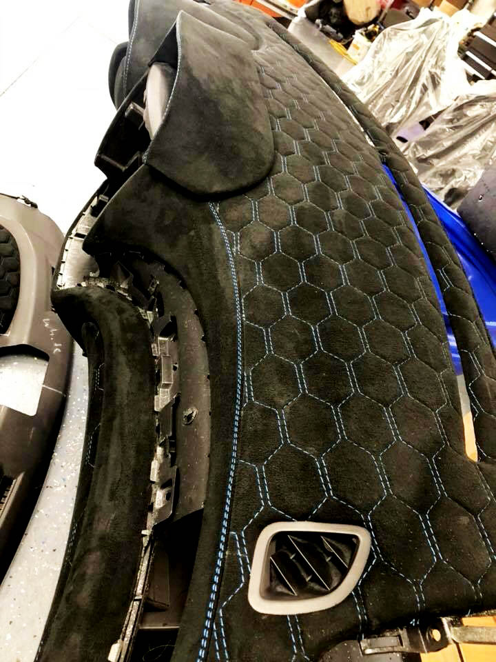Custom Dash Wrapping — NW Crafted Interiors