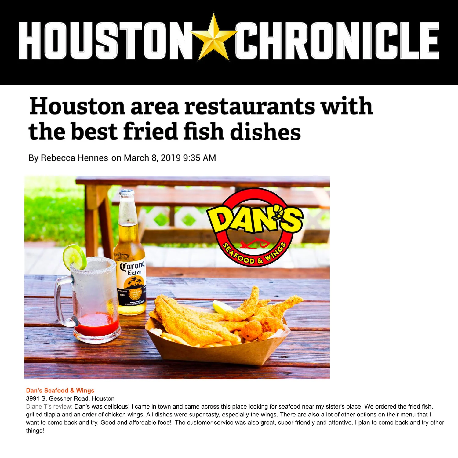 Dan's Seafood & Wings