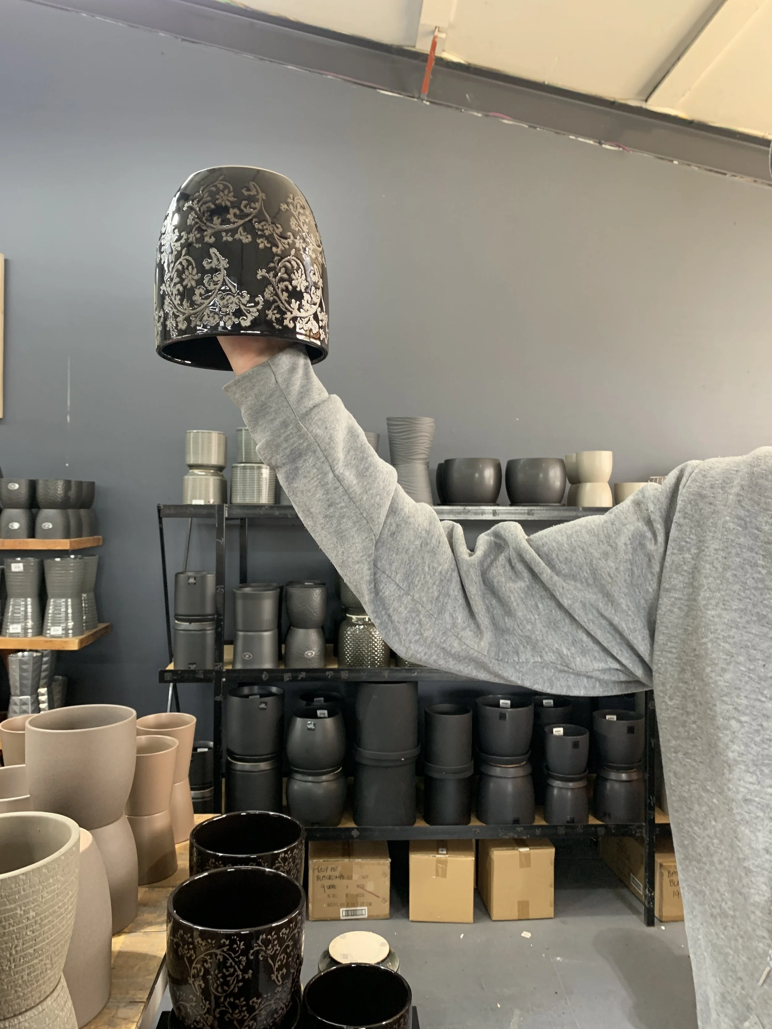 Using pot planters as light shade options — Mark MacInnis Architect