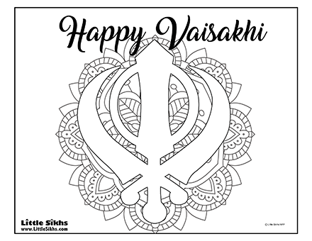 Coloring Pages — Little Sikhs