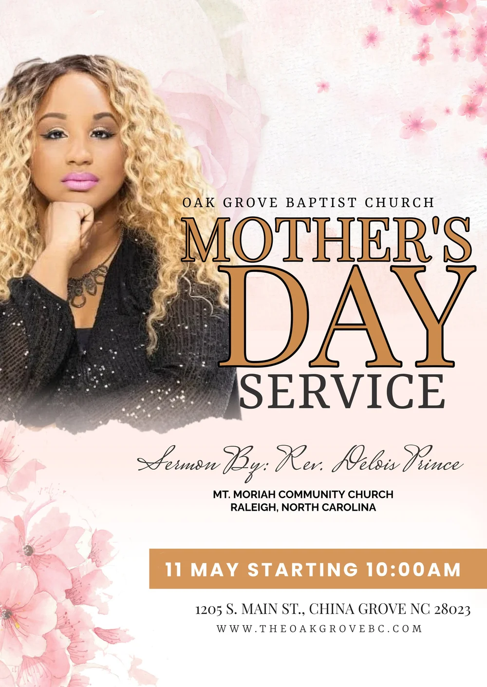 Mother's Day Program: Rev. Delois Prince — Oak Grove Baptist Church