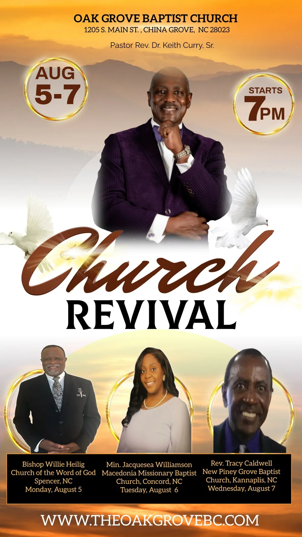 Oak Grove Baptist Church Revival Week — Oak Grove Baptist Church
