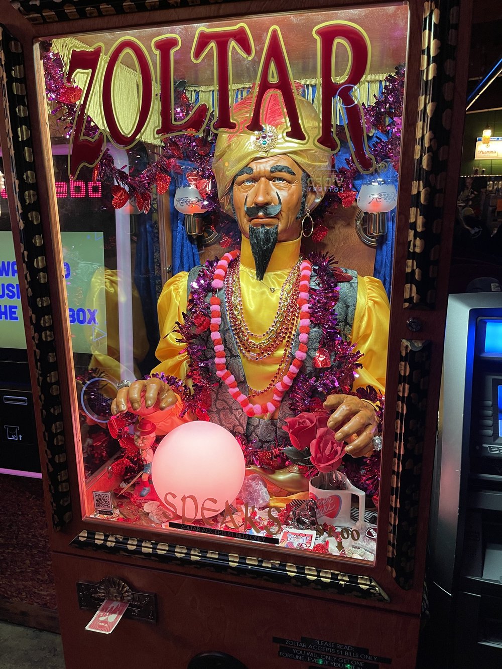 ZOLTAR — MAGIC BOX VENDING