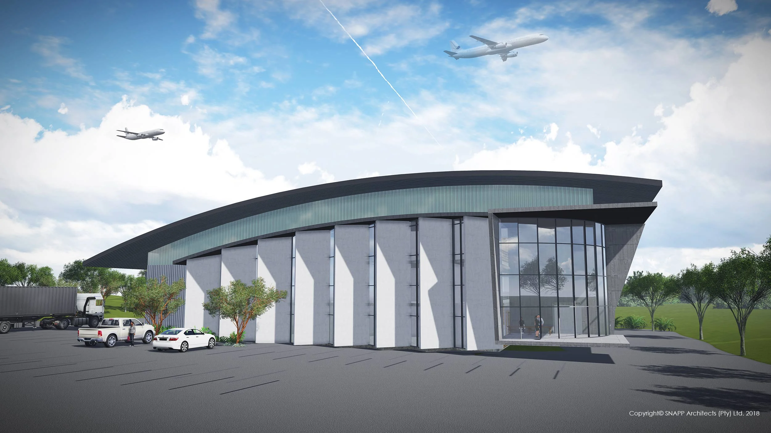 Commercial - Lanseria Office & Warehouse Design — SNAPP ARCHITECTS