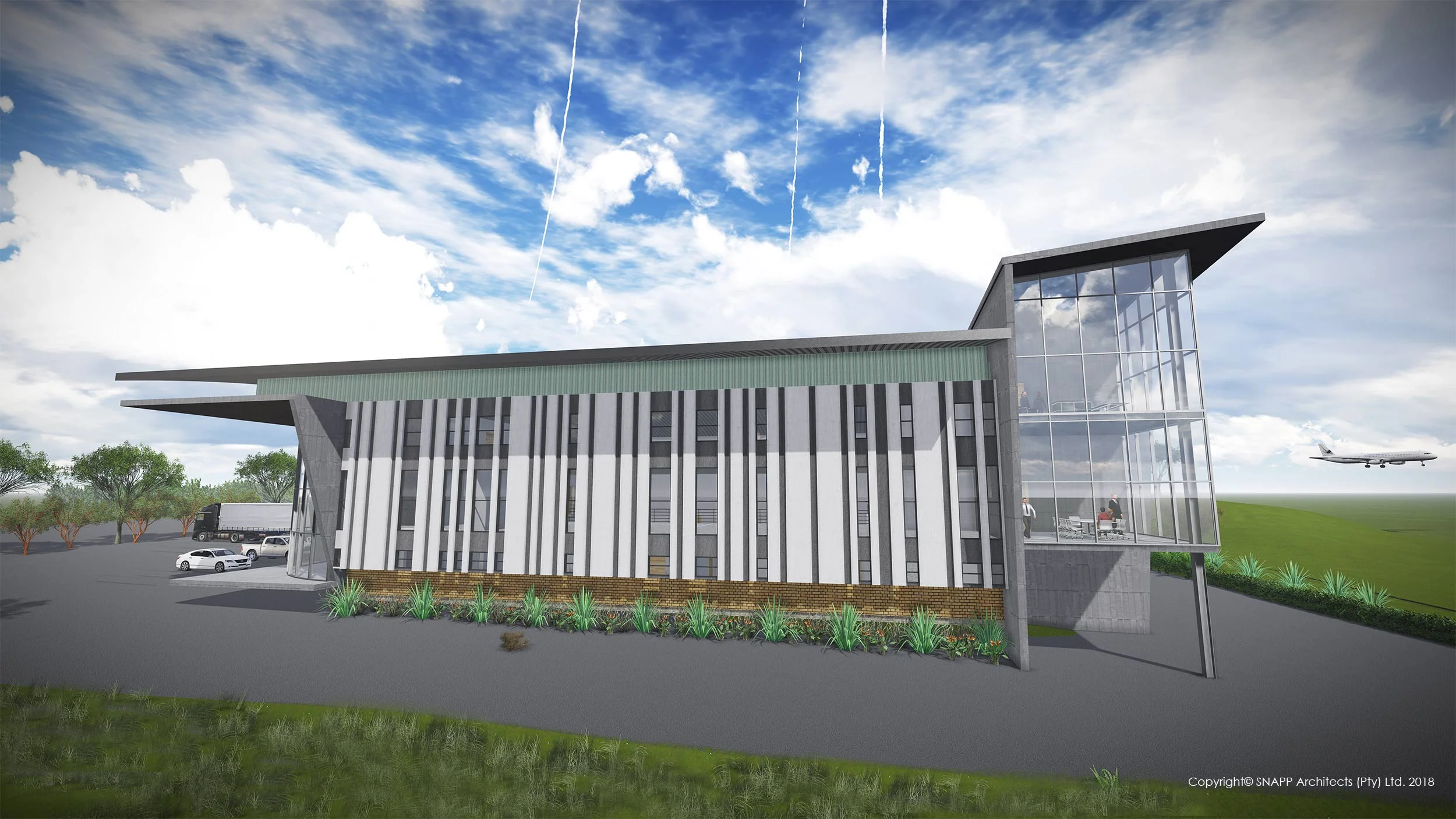 Commercial - Lanseria Office & Warehouse Design — SNAPP ARCHITECTS