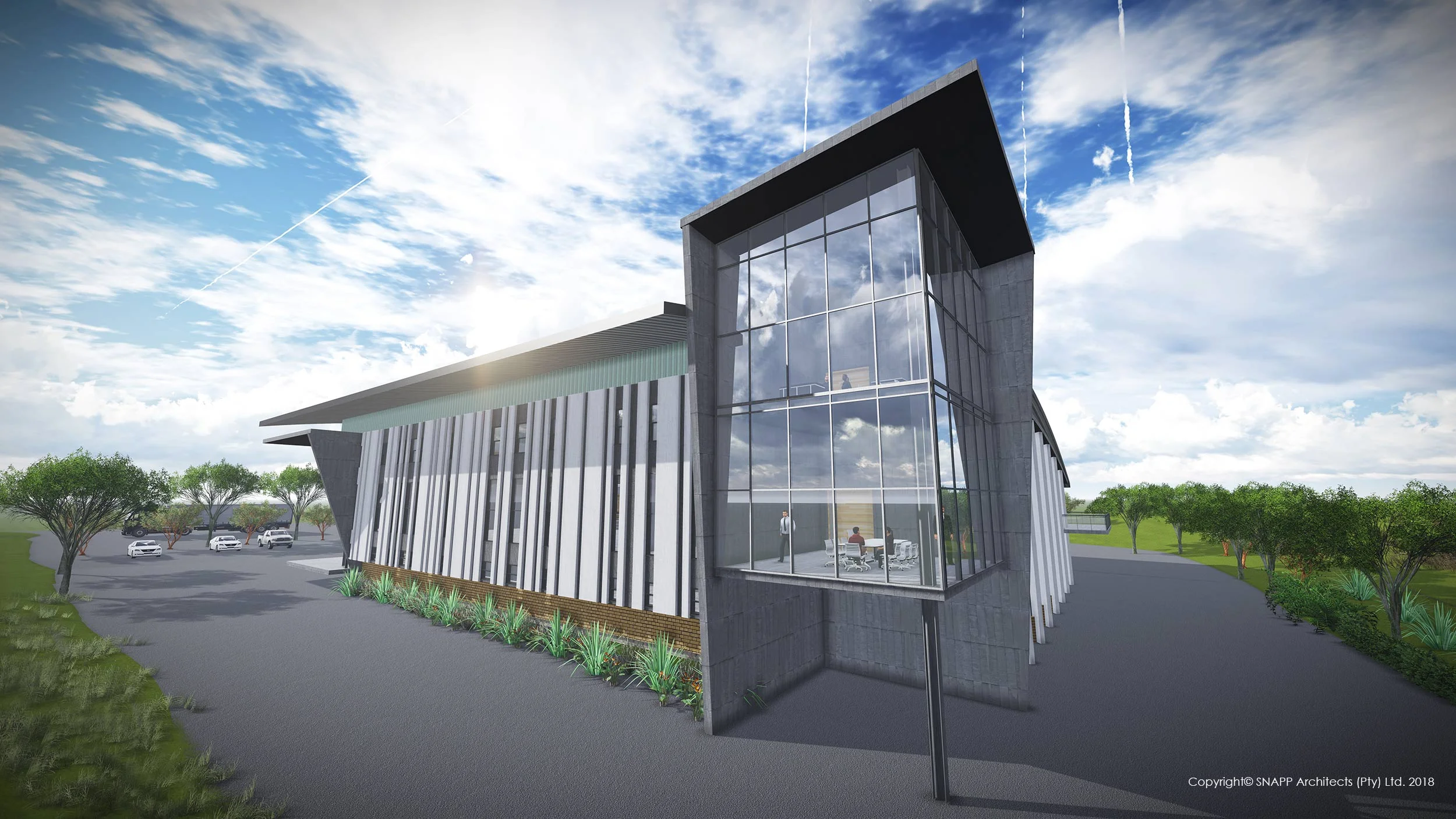 Commercial - Lanseria Office & Warehouse Design — SNAPP ARCHITECTS