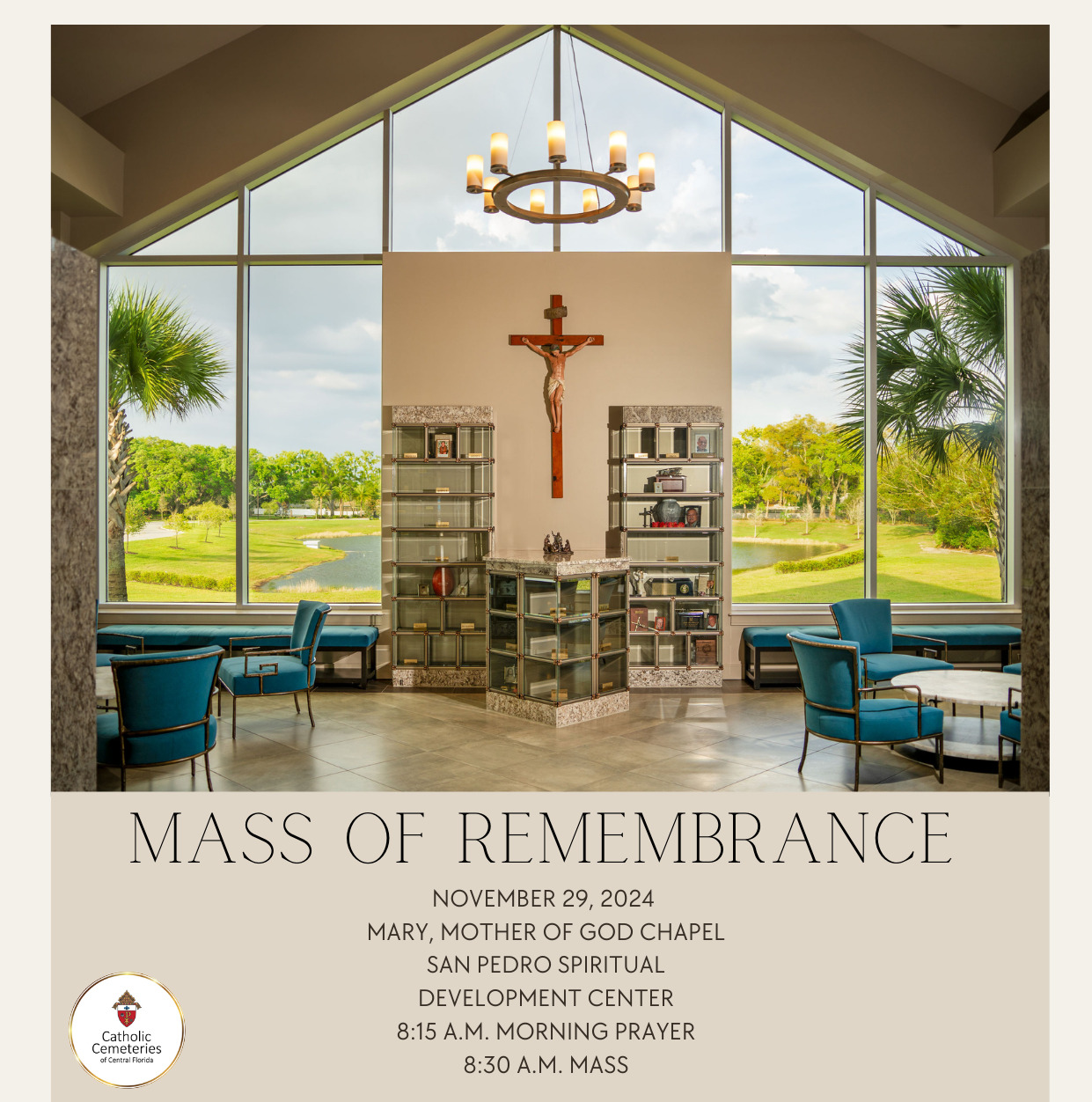 Upcoming Events | San Pedro Center | Winter Park, Florida