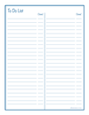Lined Two Column To Do List Printable — Alaina Ann