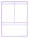 Blank Three Category List Printable — Alaina Ann