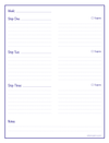 Errands List Printable — Alaina Ann