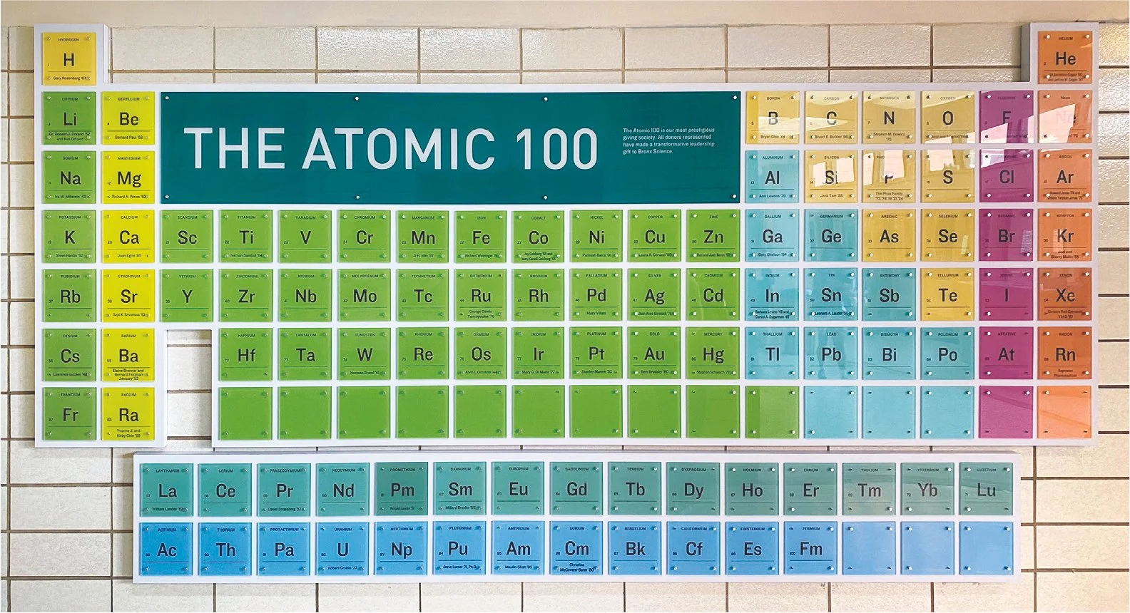 Atomic 100 — Bronx Science Alumni Foundation