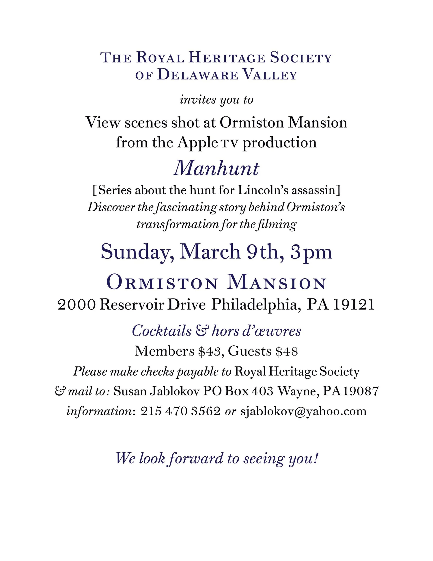 View Scenes Shot at Ormiston Mansion From the Apple TV Production Manhunt — Ormiston Mansion