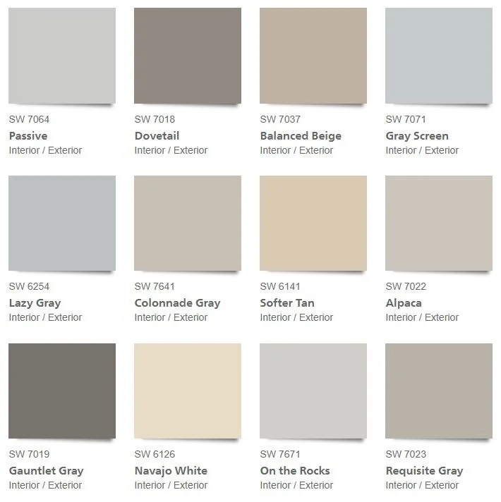 Top 50 Paint Colors In 2020 — Construction Blog