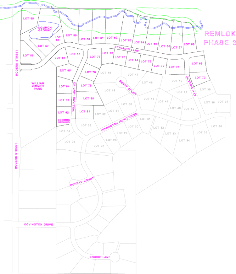 Available Lots In The Newest Subdivision
