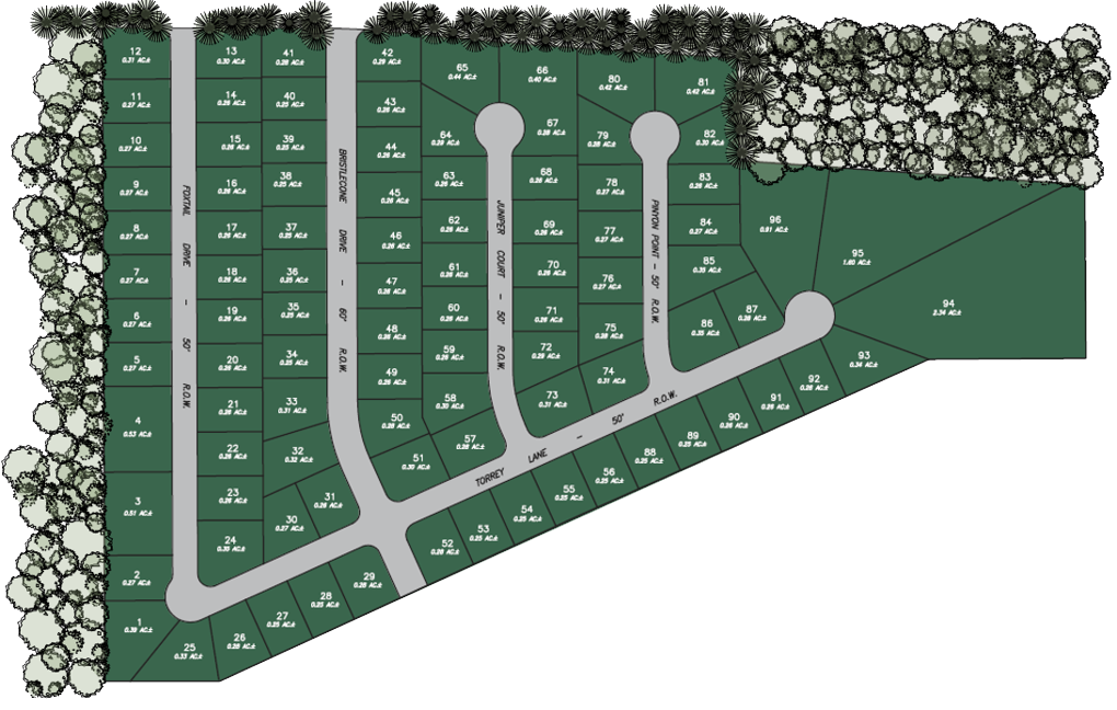 Available Lots In The Newest Subdivision