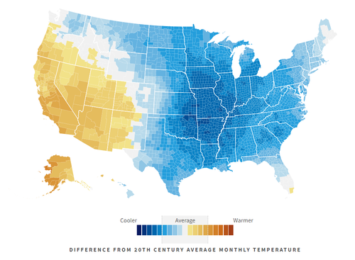 Climate in the United States — Cool Infographics